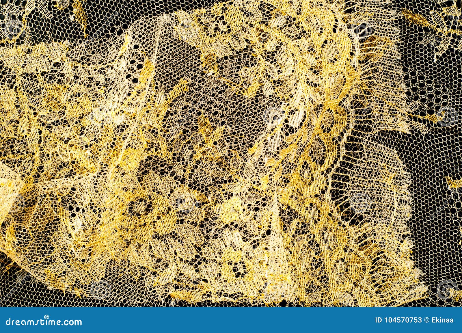 Image Texture Background, Decorative Gold Lace with Pattern. Golden ...