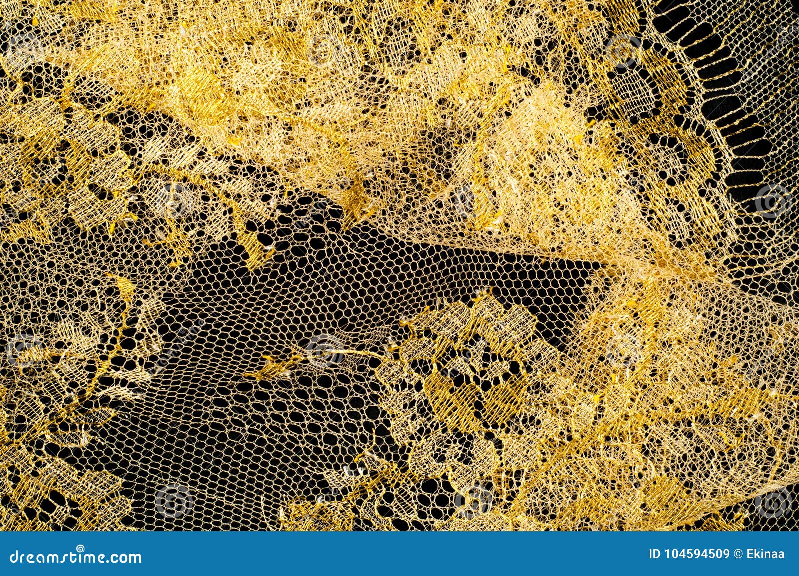 Image Texture Background, Decorative Gold Lace with Pattern. Golden ...