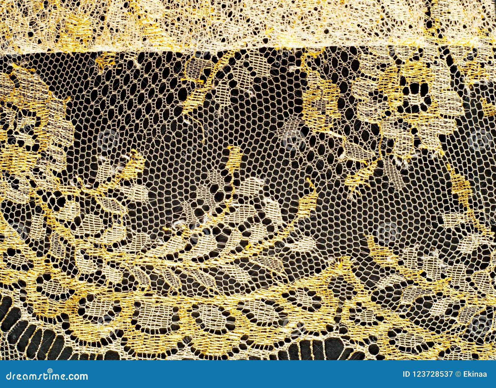 Image Texture Background, Decorative Gold Lace with Pattern. Gol Stock ...