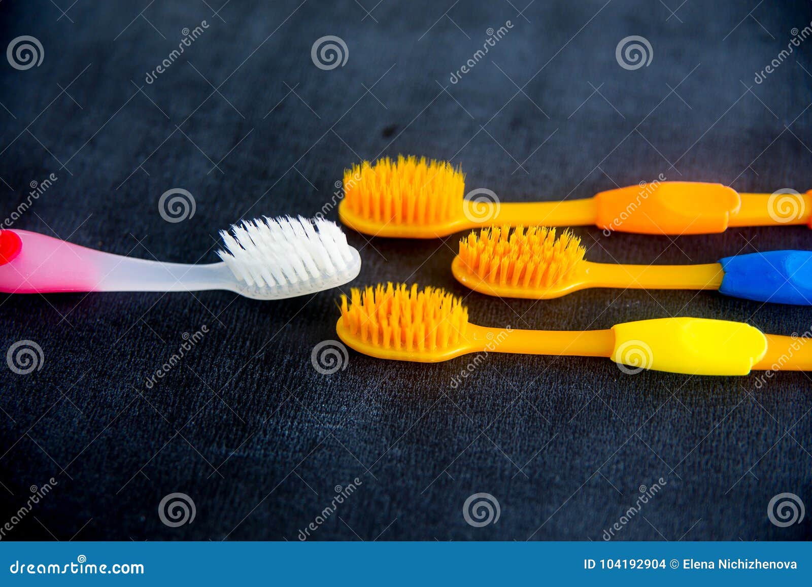 Brushing teeth things stock photo. Image of health, clean - 104192904