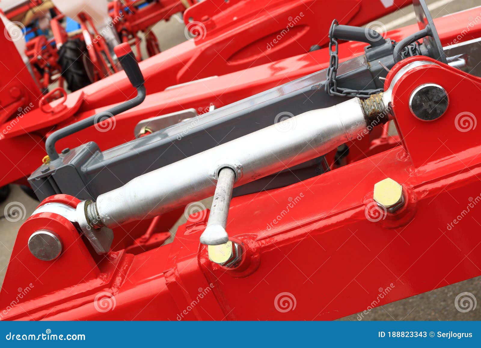 The Image of the Threaded Adjustment Thrust Stock Image - Image of ...