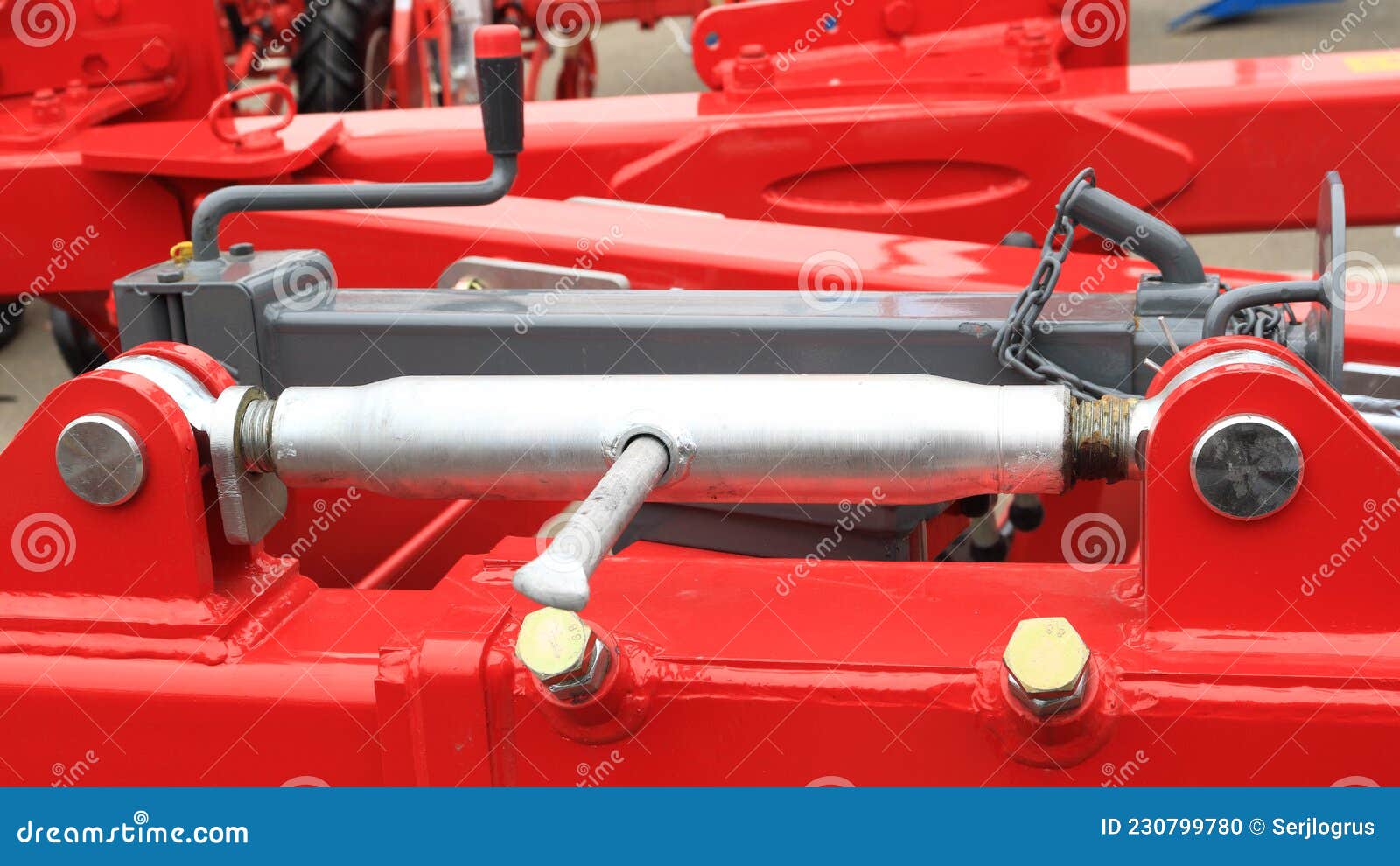 Threaded adjustment thrust stock photo. Image of industry - 230799780