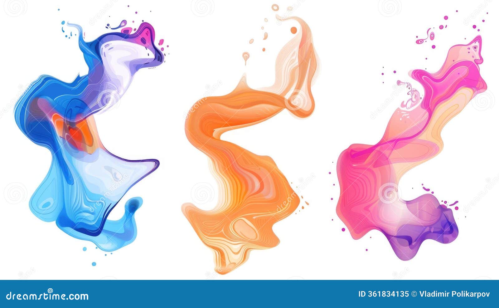 Image of Three Different Colored Liquids in Glass Containers. Suitable ...