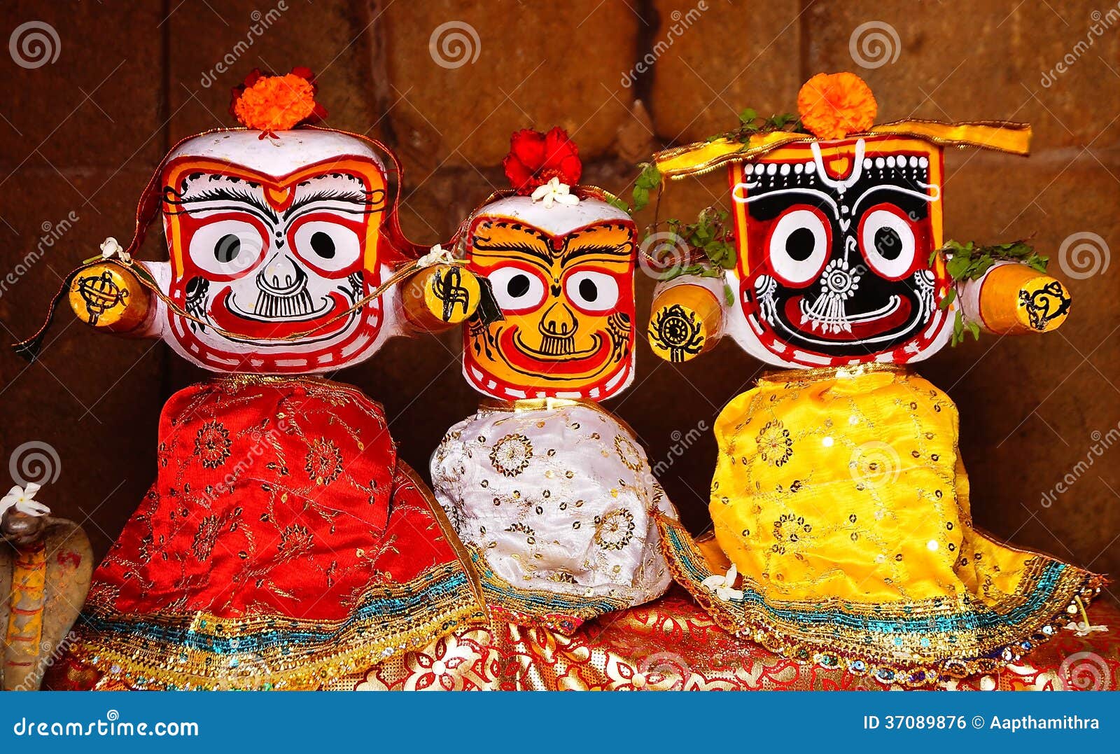 Image of the Three Lords of Orissa Stock Photo - Image of sacred ...