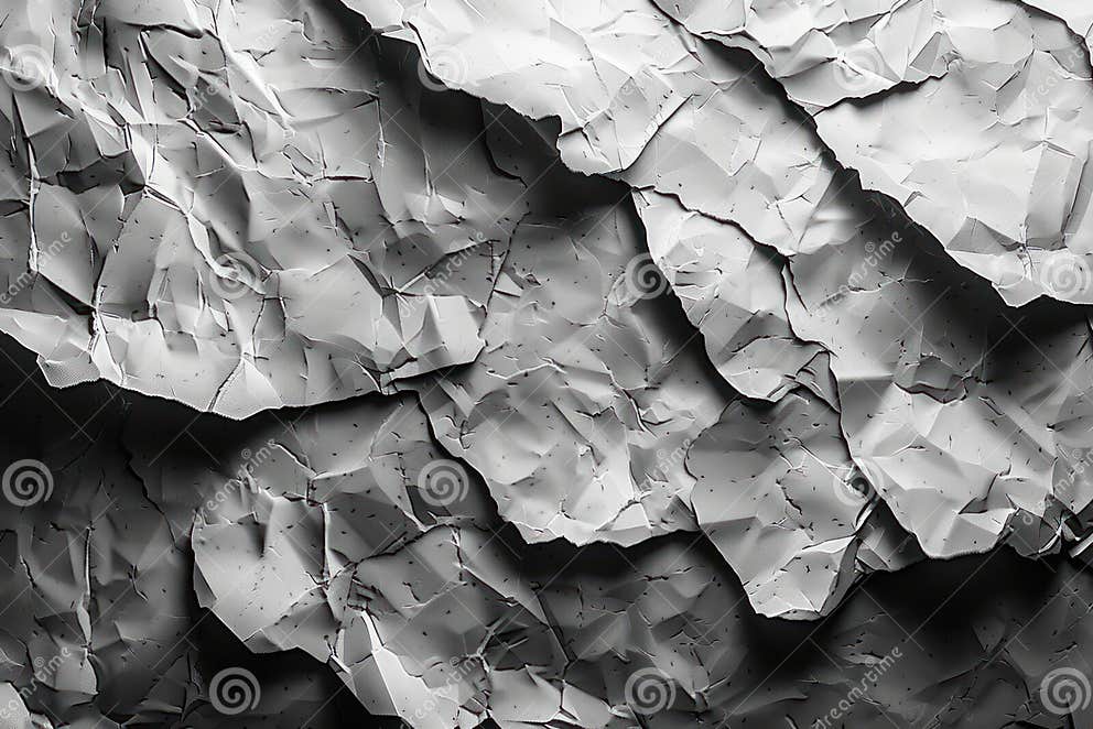 Crushed Paper Texture Overlay: Abstract Element for Creative Design ...