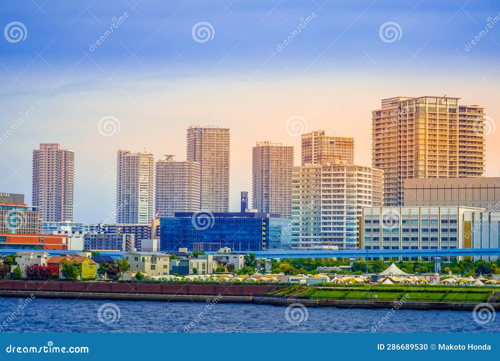 Image of Tokyo buildings stock photo. Image of urban - 286689530