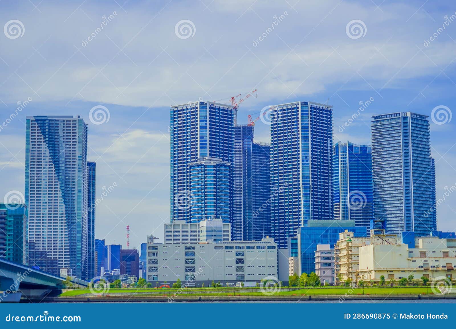 Image of Tokyo buildings stock image. Image of office - 286690875