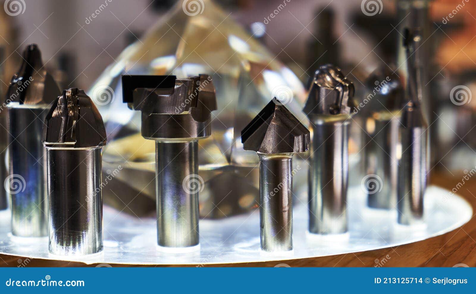 Tool for Wood Processing on CNC Machines Stock Photo - Image of ...