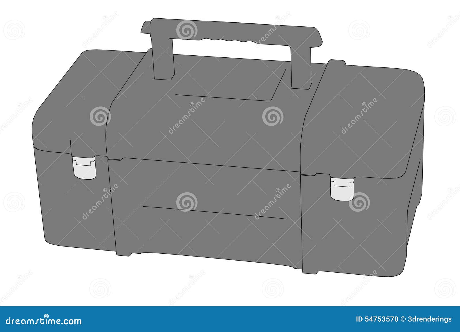 Image of toolbox stock illustration. Illustration of toolbag - 54753570
