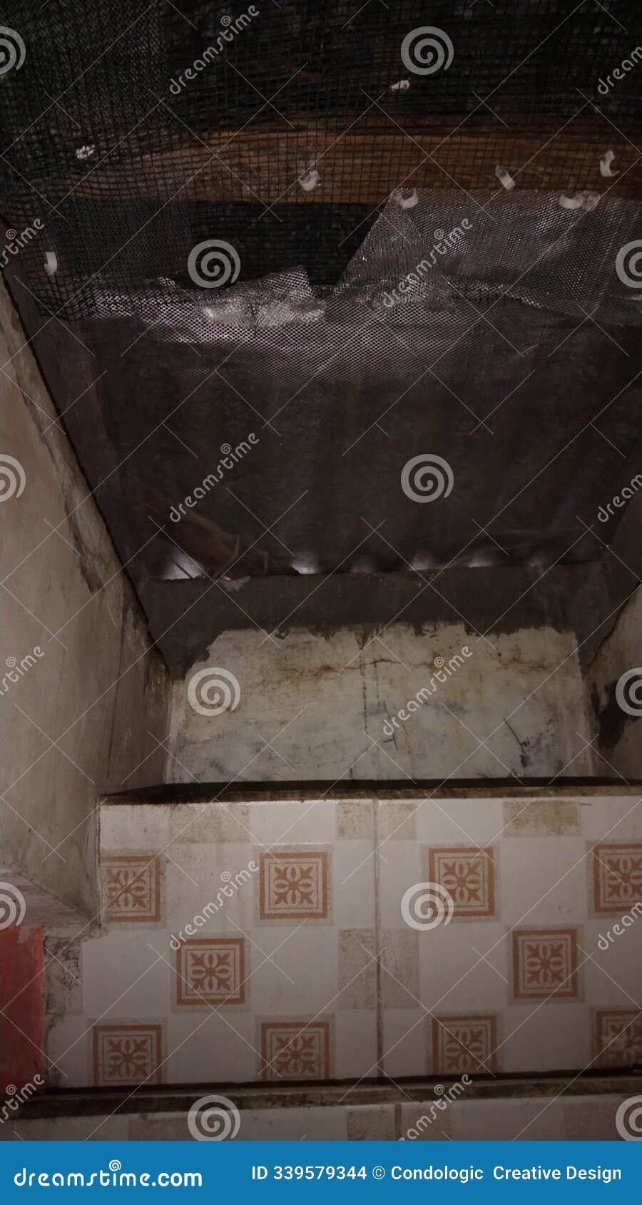 Image of a Top View of a Bunker Stock Photo - Image of path, include ...