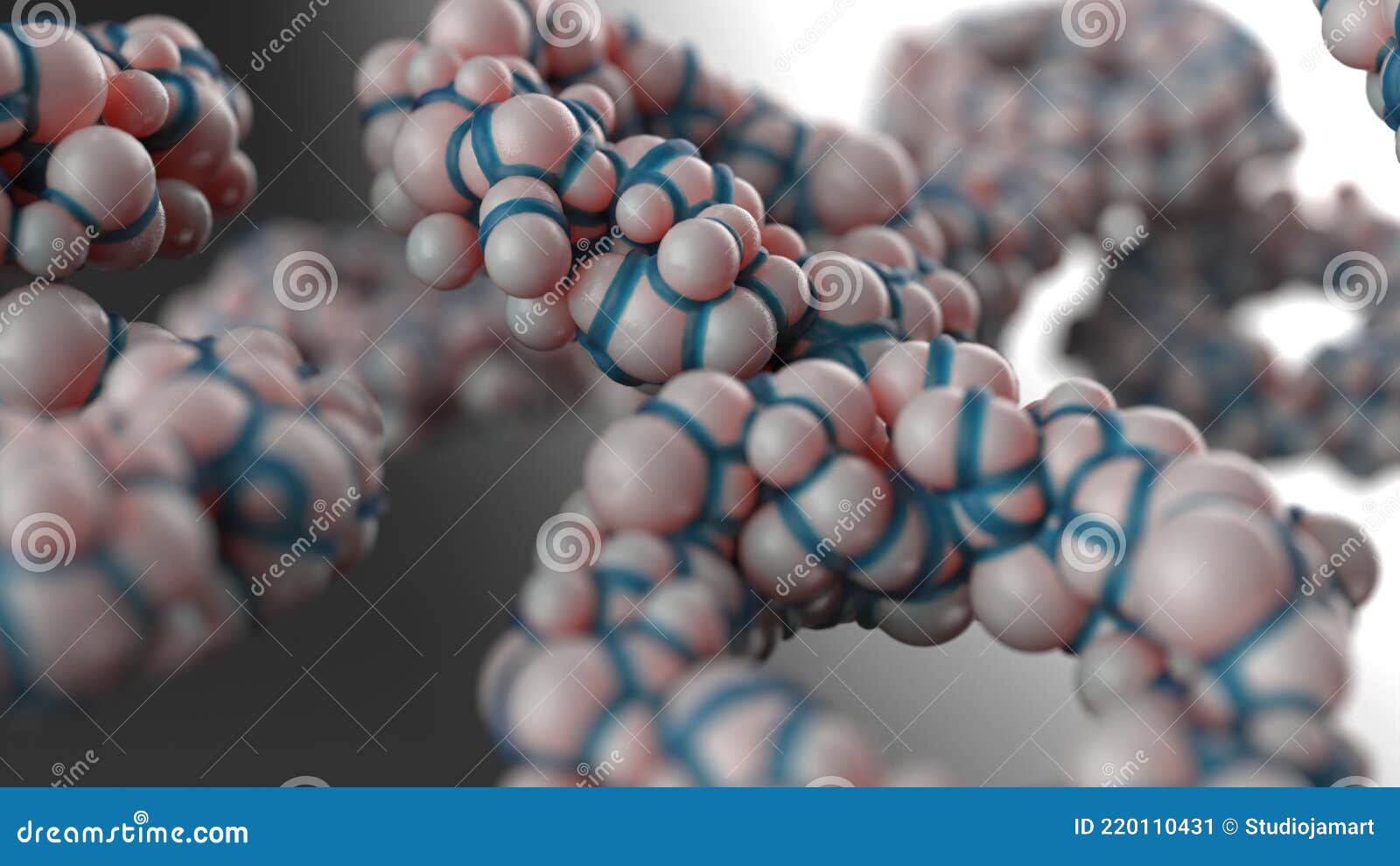 An Image on the Topic of Microbiology Stock Illustration - Illustration ...