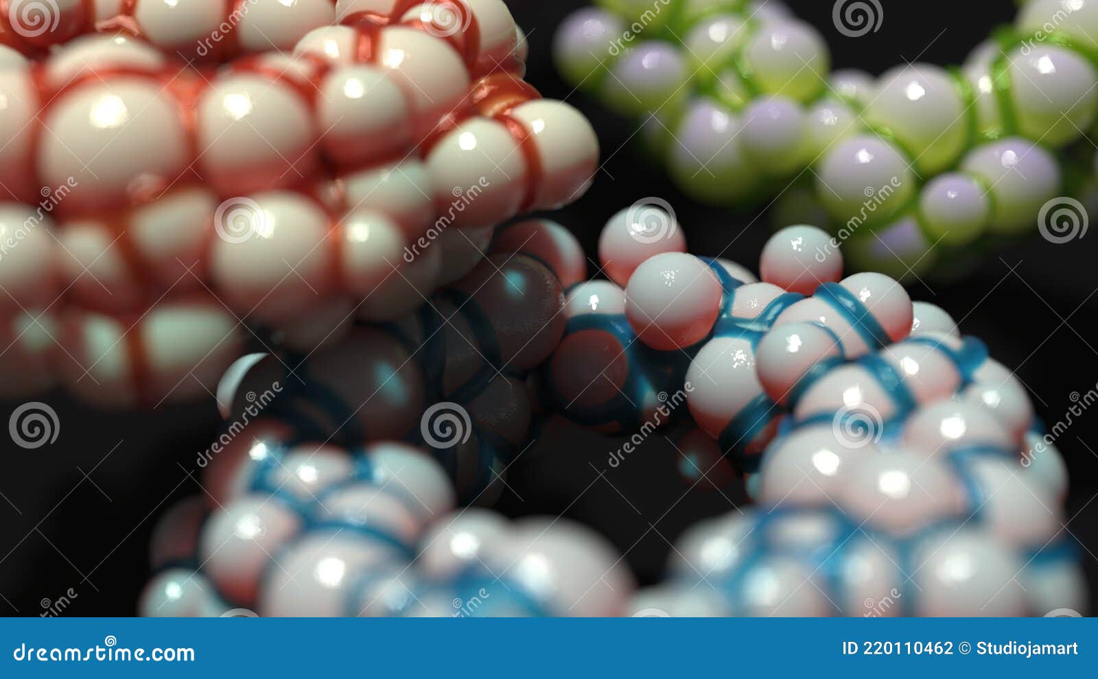 An Image on the Topic of Microbiology Stock Illustration - Illustration ...
