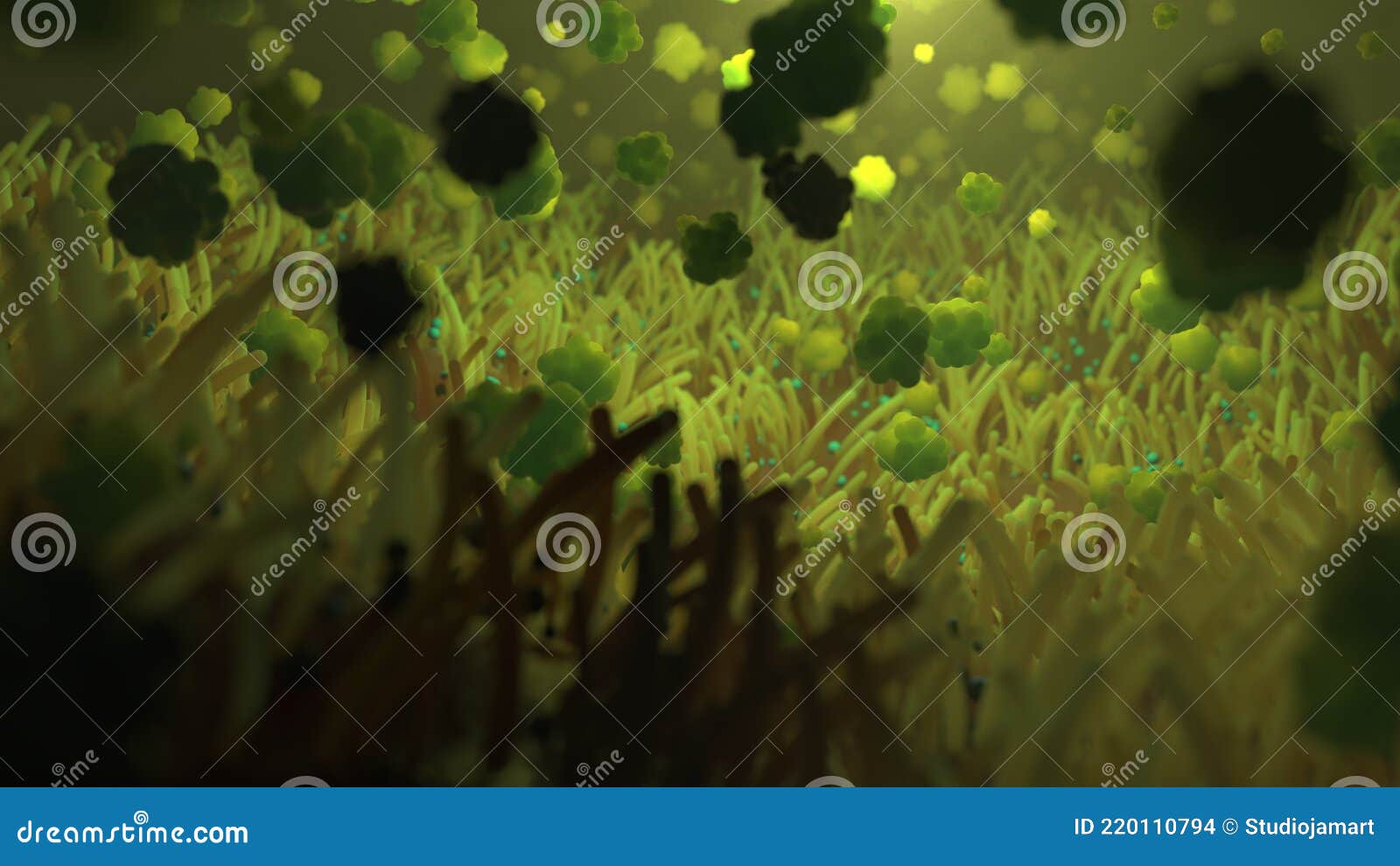 An Image on the Topic of Microbiology Stock Photo - Image of human ...