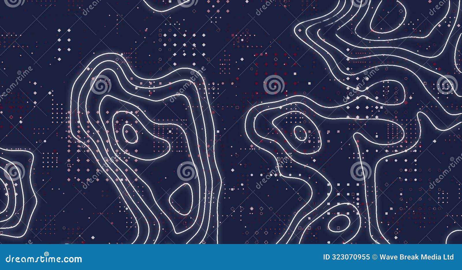Topography Patterns. Vector Illustration | CartoonDealer.com #213622080