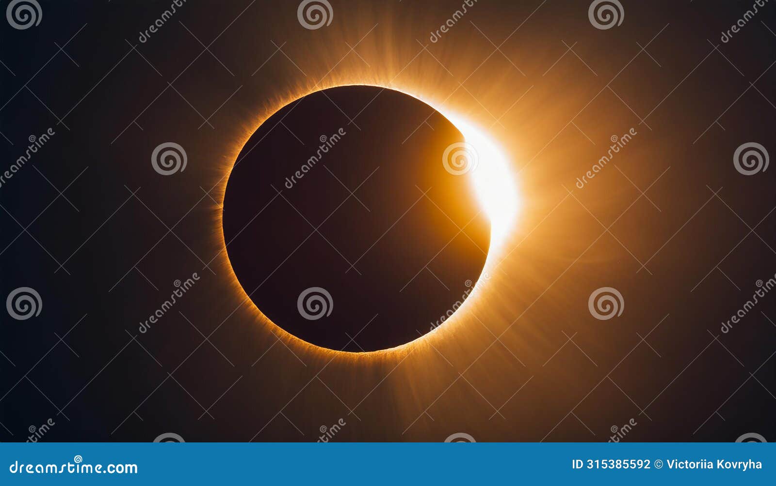 Image of Total Solar Eclipse. Astronomical Phenomenon Stock ...