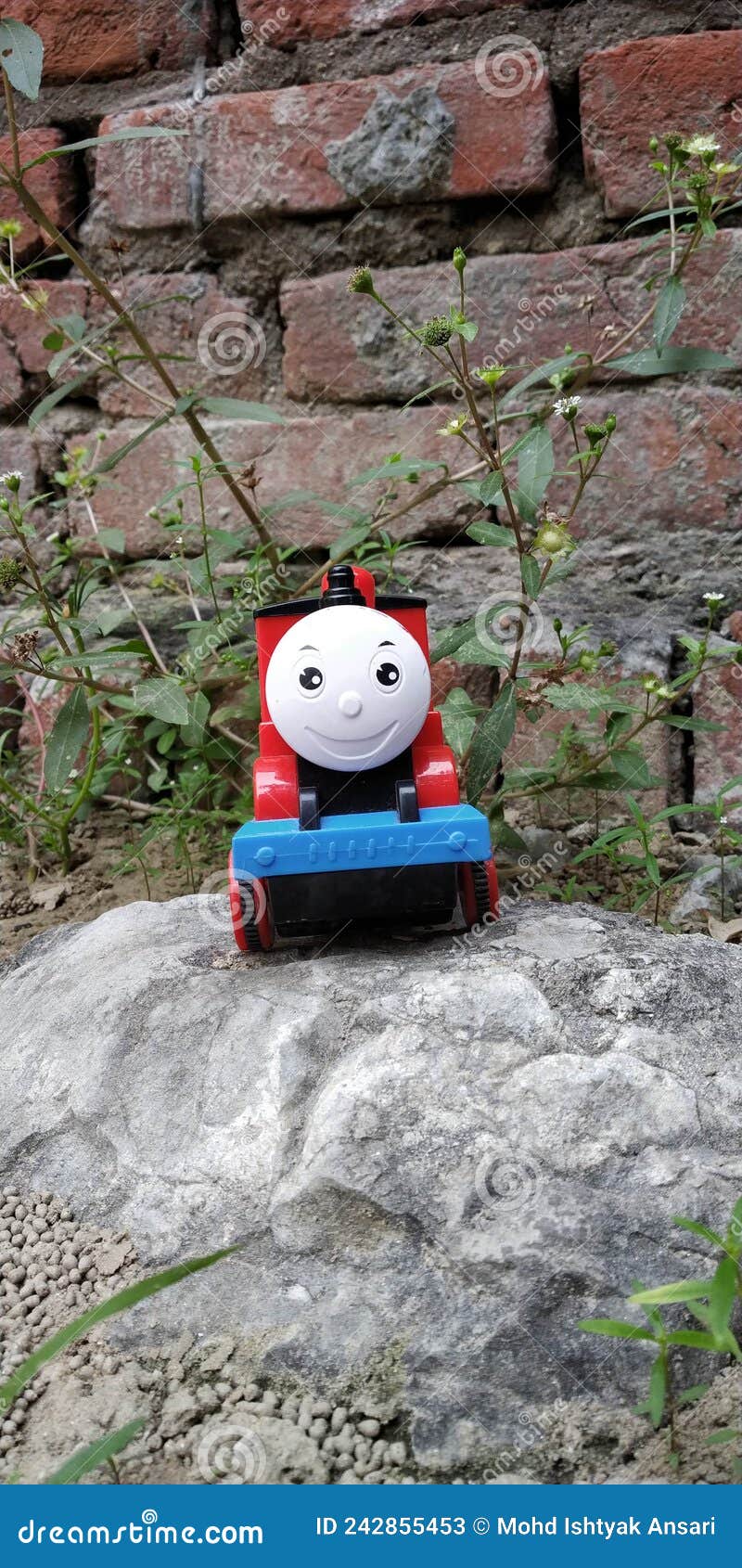 Image of Toy Train Happy Face Editorial Stock Photo - Image of face ...
