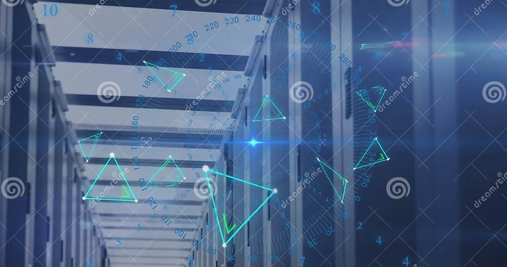 Image of Triangles, Numbers Around Circles and Computer Language Over ...