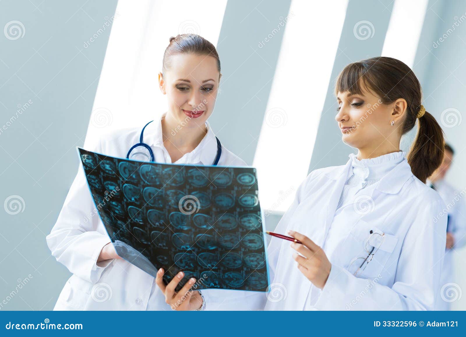 Image of two doctors stock photo. Image of healthcare - 33322596