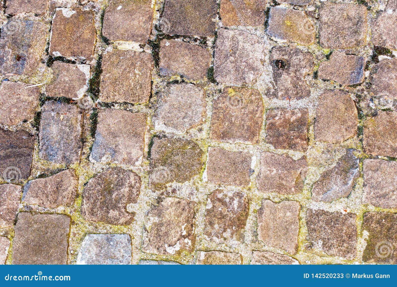 Cobblestone Ground Background Stock Image - Image of empty, grunge ...