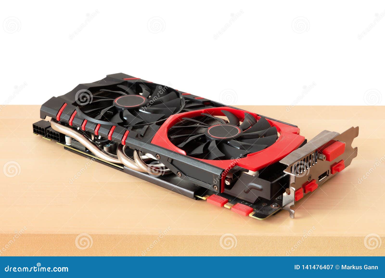 A Typical Graphic Card for Gaming Pc Stock Image - Image of cards ...