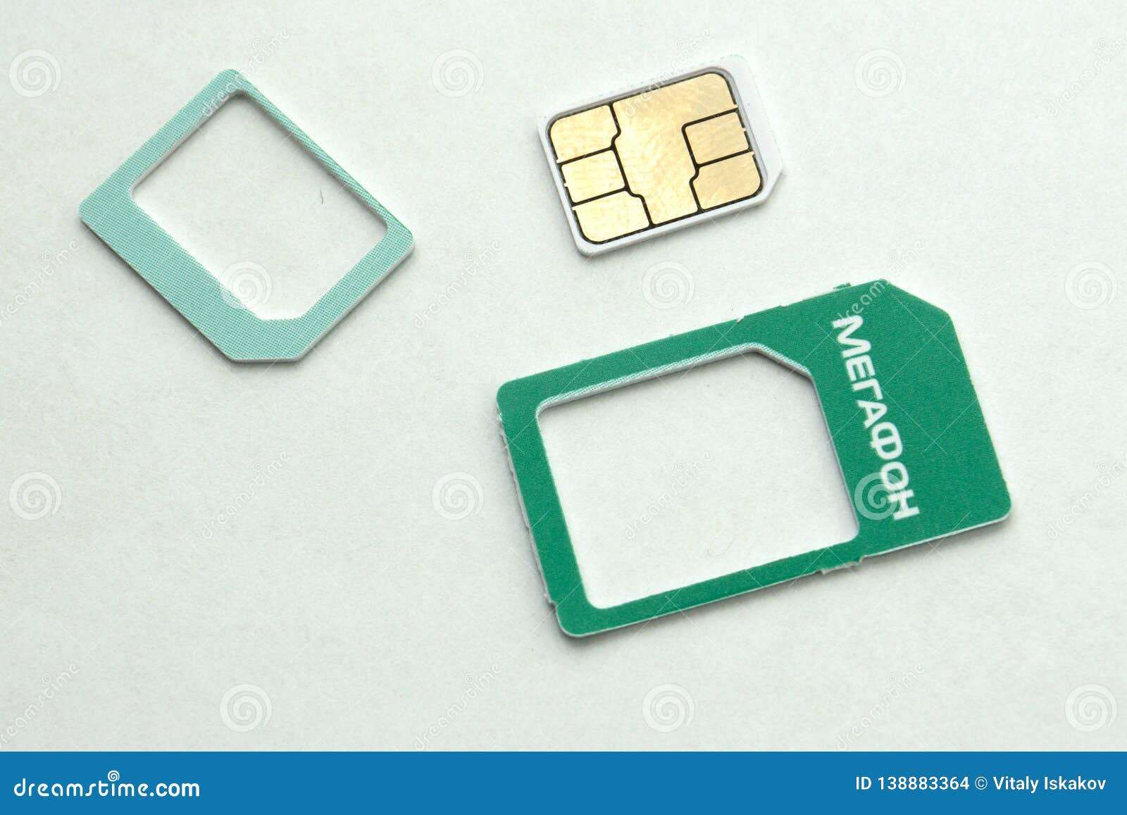 Image of a Typical Megaphone Sim Card Megaphone Stock Photo - Image of ...