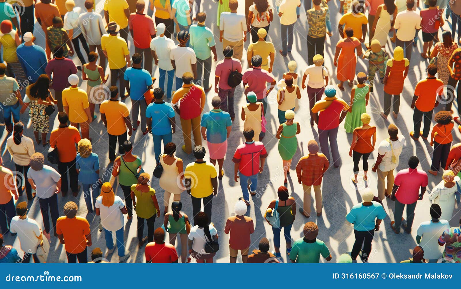 The Image of the Unity of People of Different Nationalities Stock ...