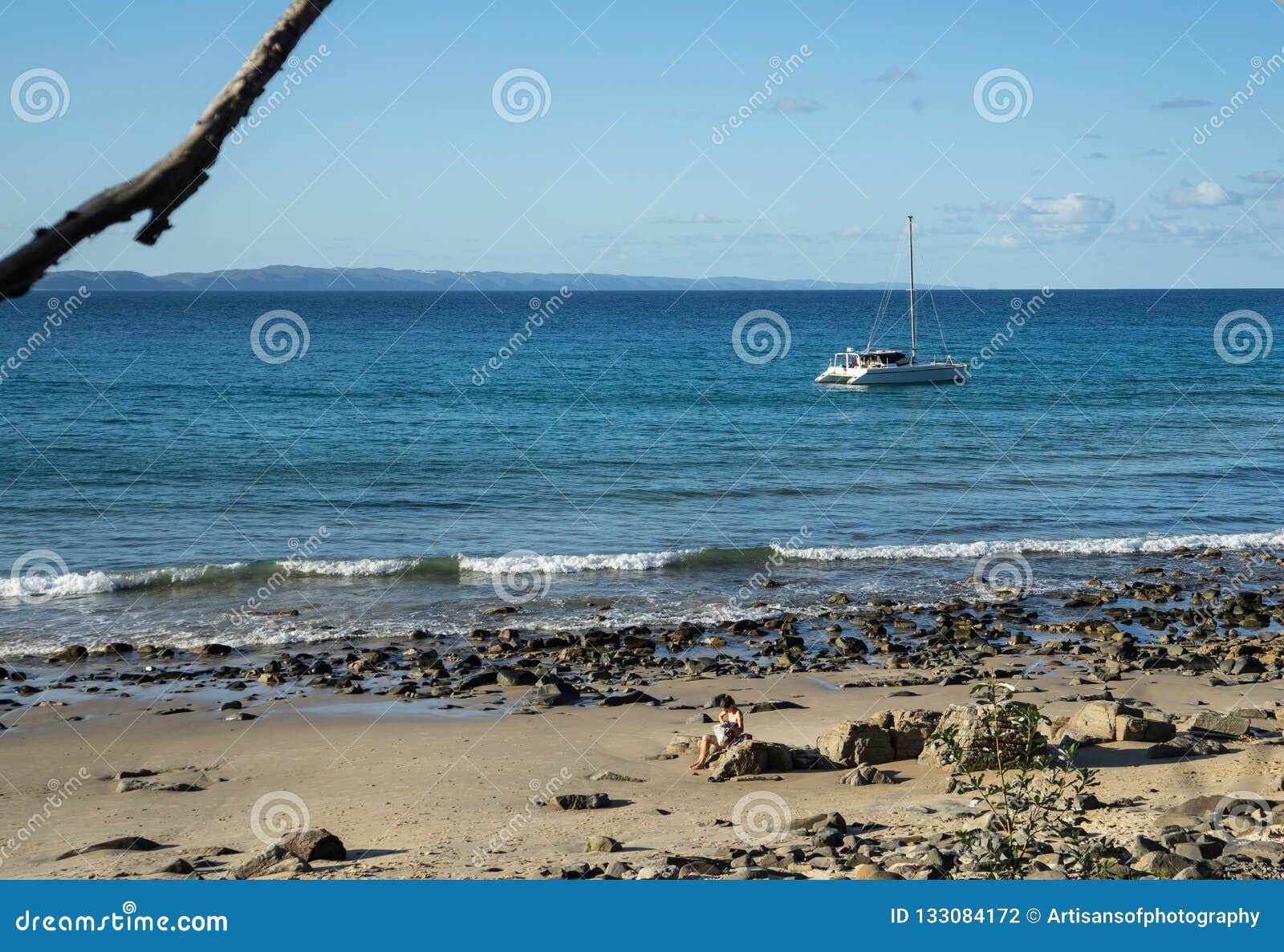 Stranded by the beach stock photo. Image of nature, island - 133084172