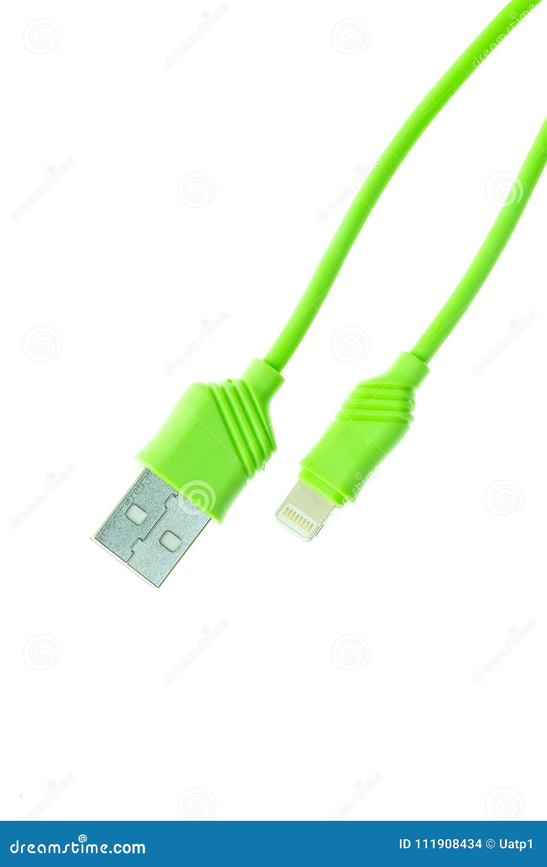 Usb cable close up stock photo. Image of phone, protocol - 111908434