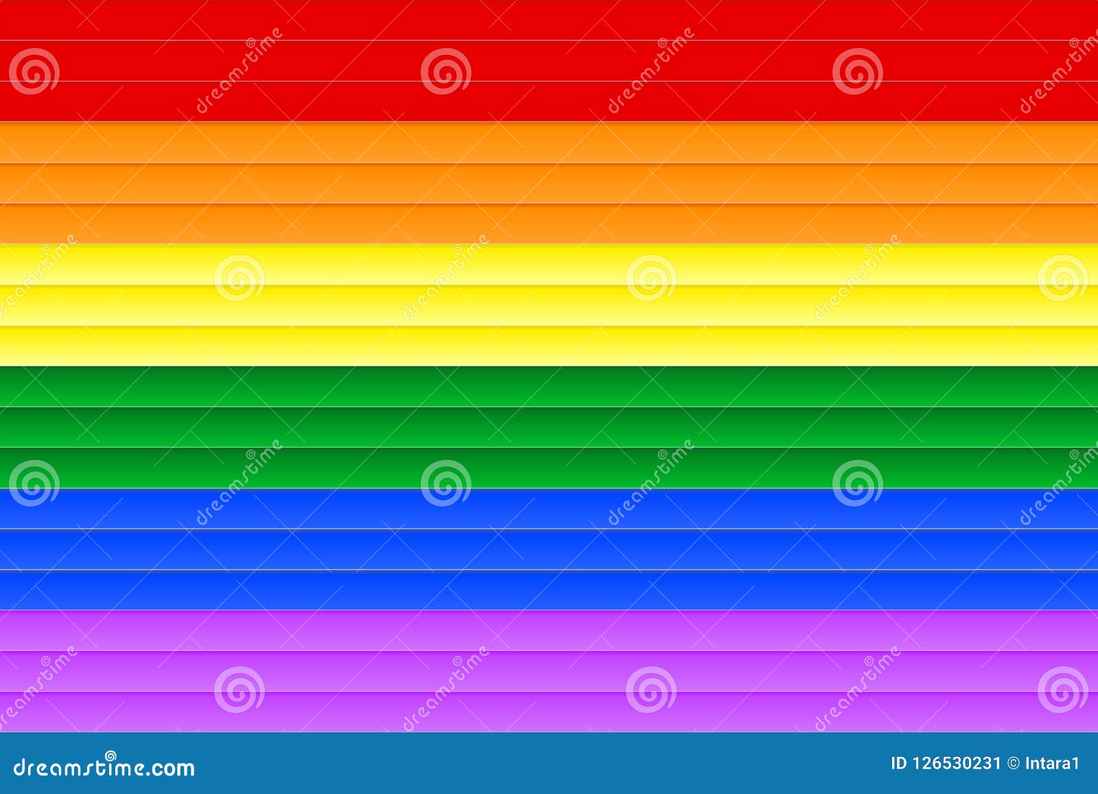 Cardboard Textured Background of Gradient Rainbow Colored Stripes LGBT ...