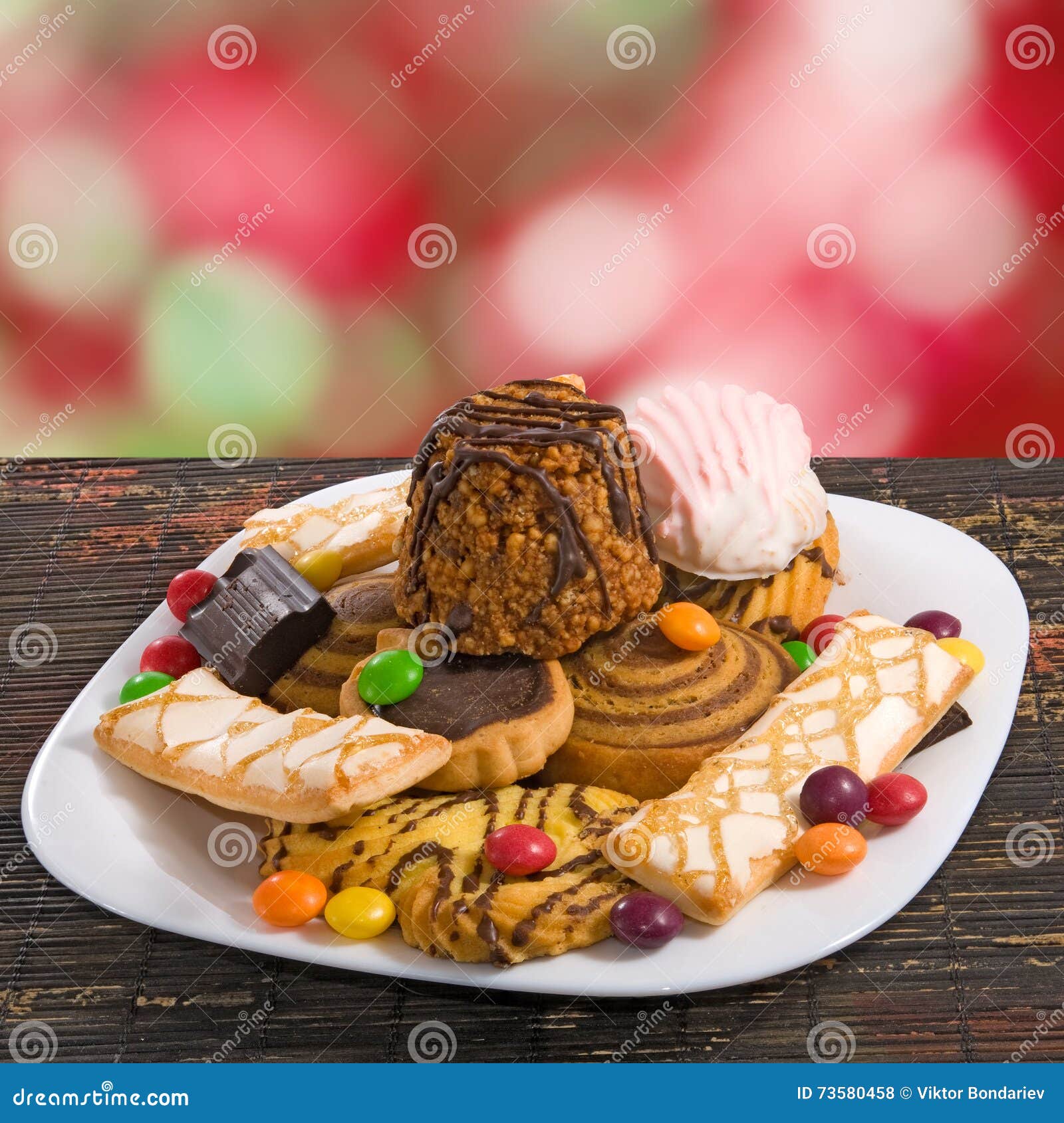 Image of Various Sweets Close Up Stock Photo - Image of chocolate ...