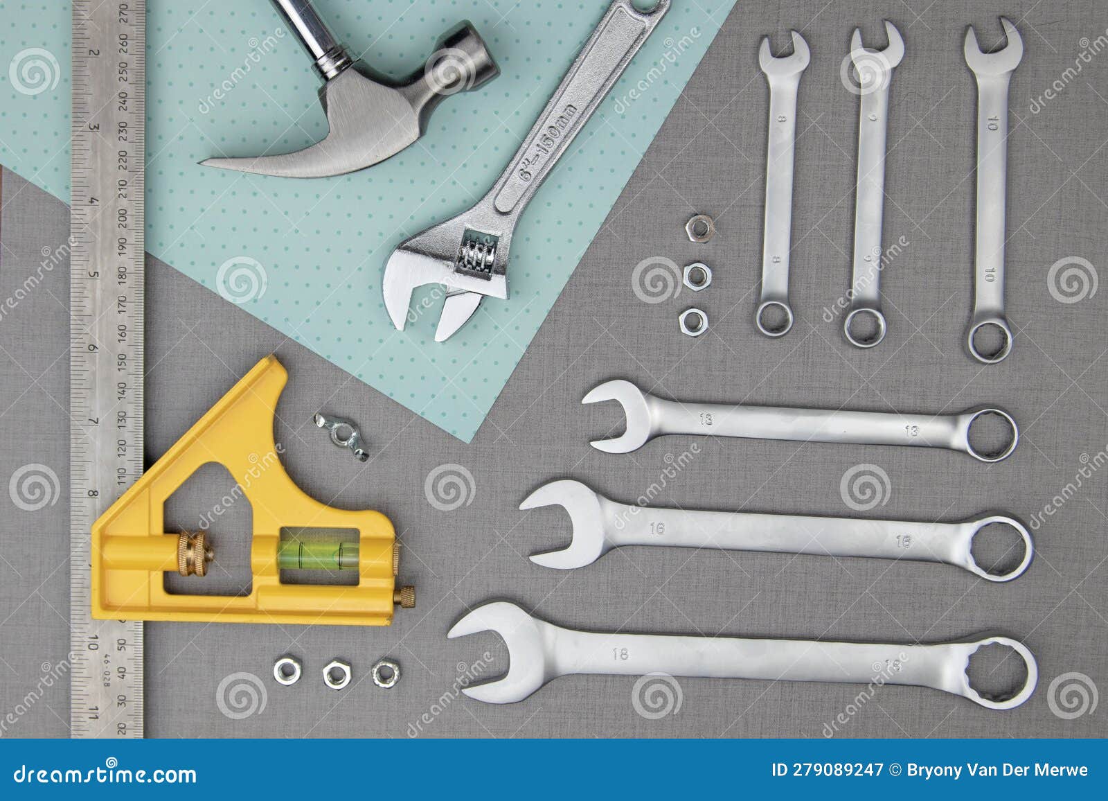 Image of Various Tools Layout Stock Image - Image of holiday, greeting ...