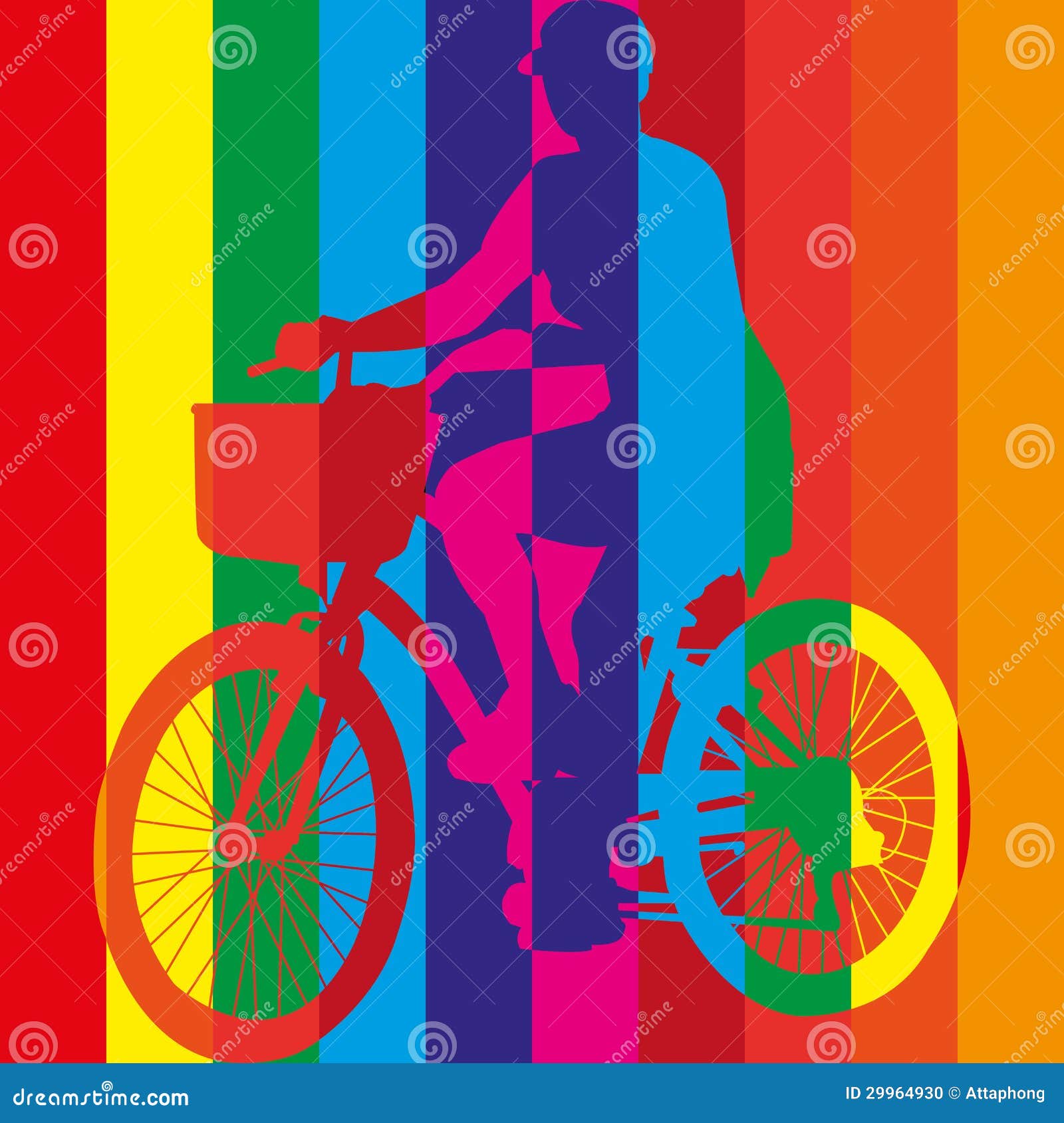 Ride Bike Riding Bicycle Vector Stock Vector - Illustration of male ...