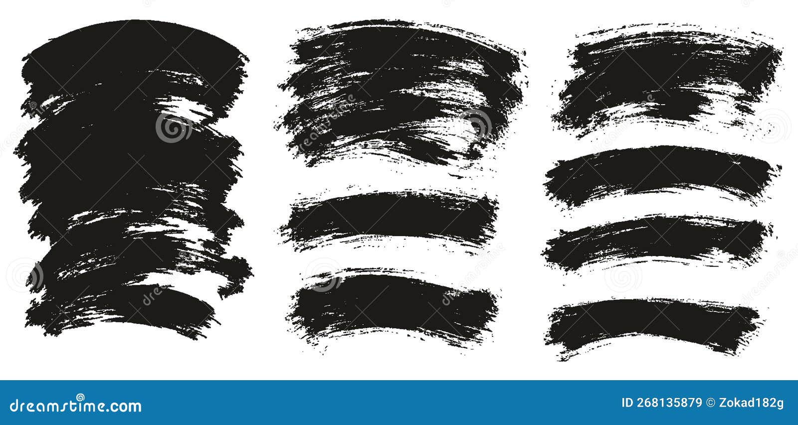 Round Brush Thin Curved Background Artist Brush High Detail Abstract ...