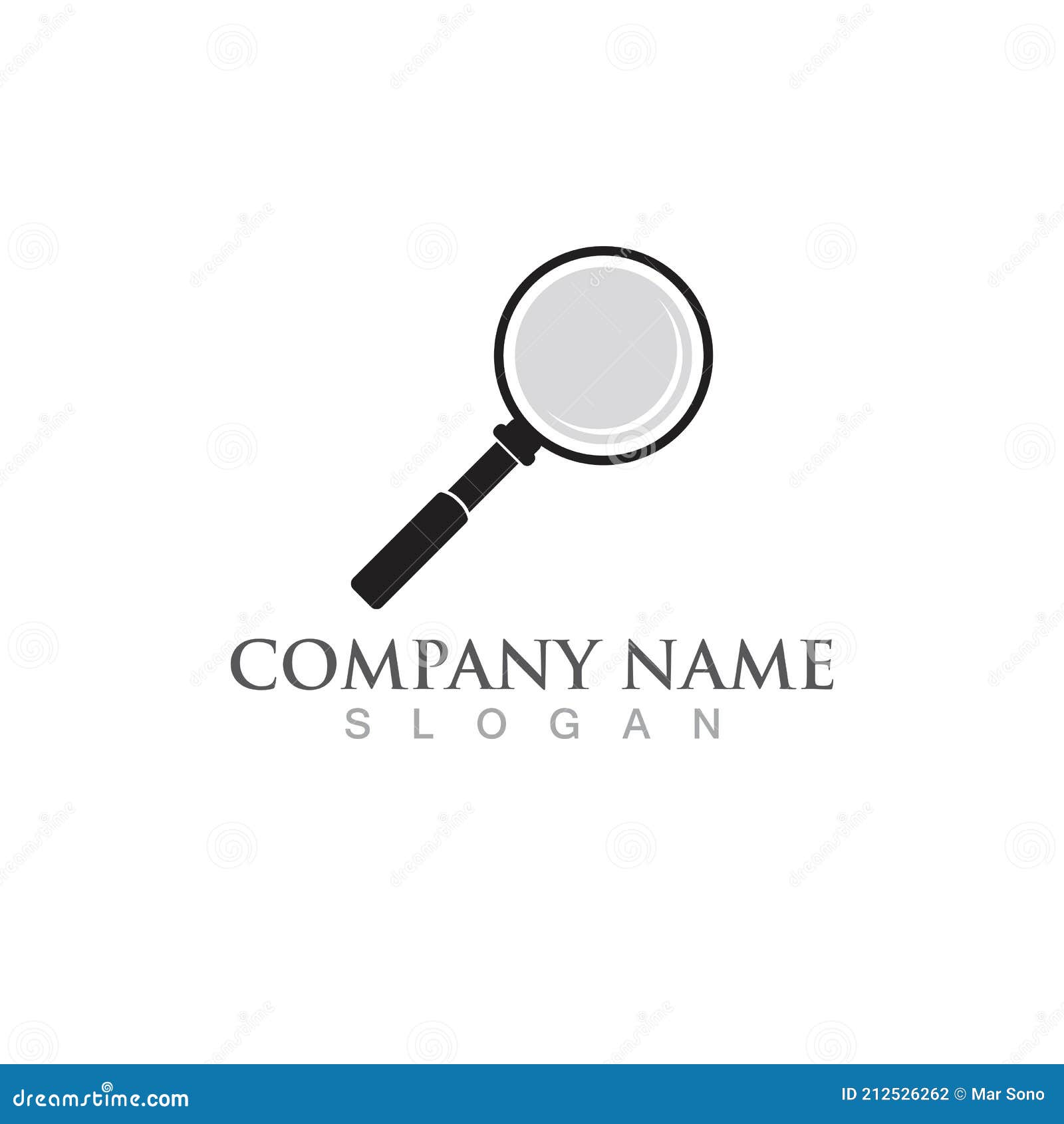 Image Vectorielle De Logo Et De Symbole De Loupe Illustration de ...
