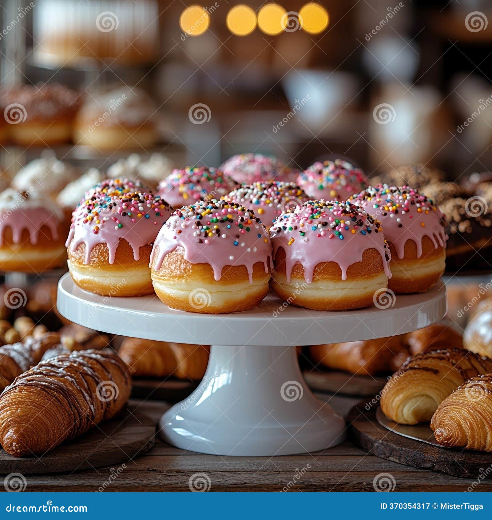 Set Of Colorful Doughnuts Isolated On White Background Royalty-Free ...