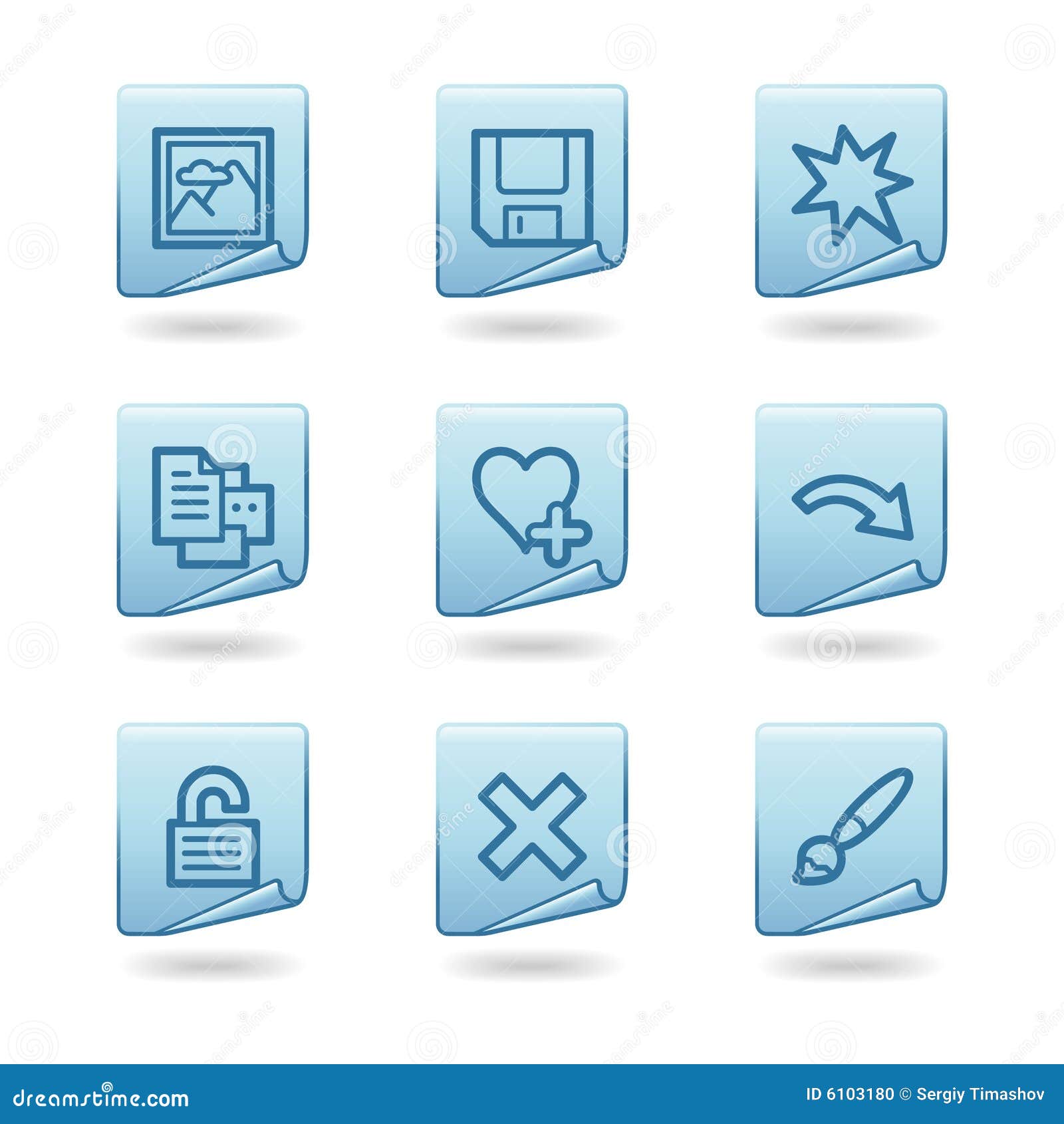 Image viewer 2 icons stock vector. Illustration of icons - 6103180