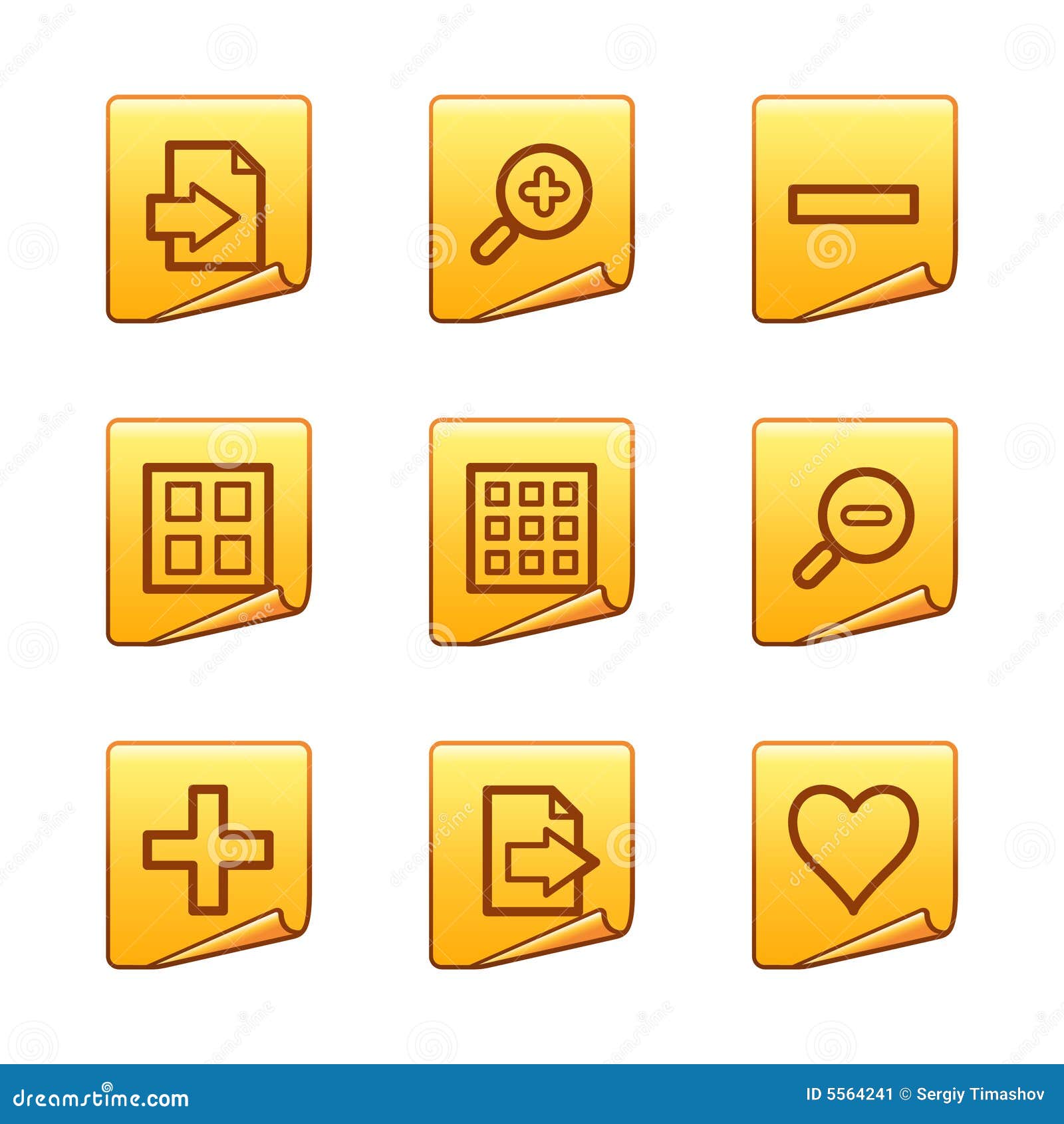 Image viewer icons stock vector. Illustration of import - 5564241