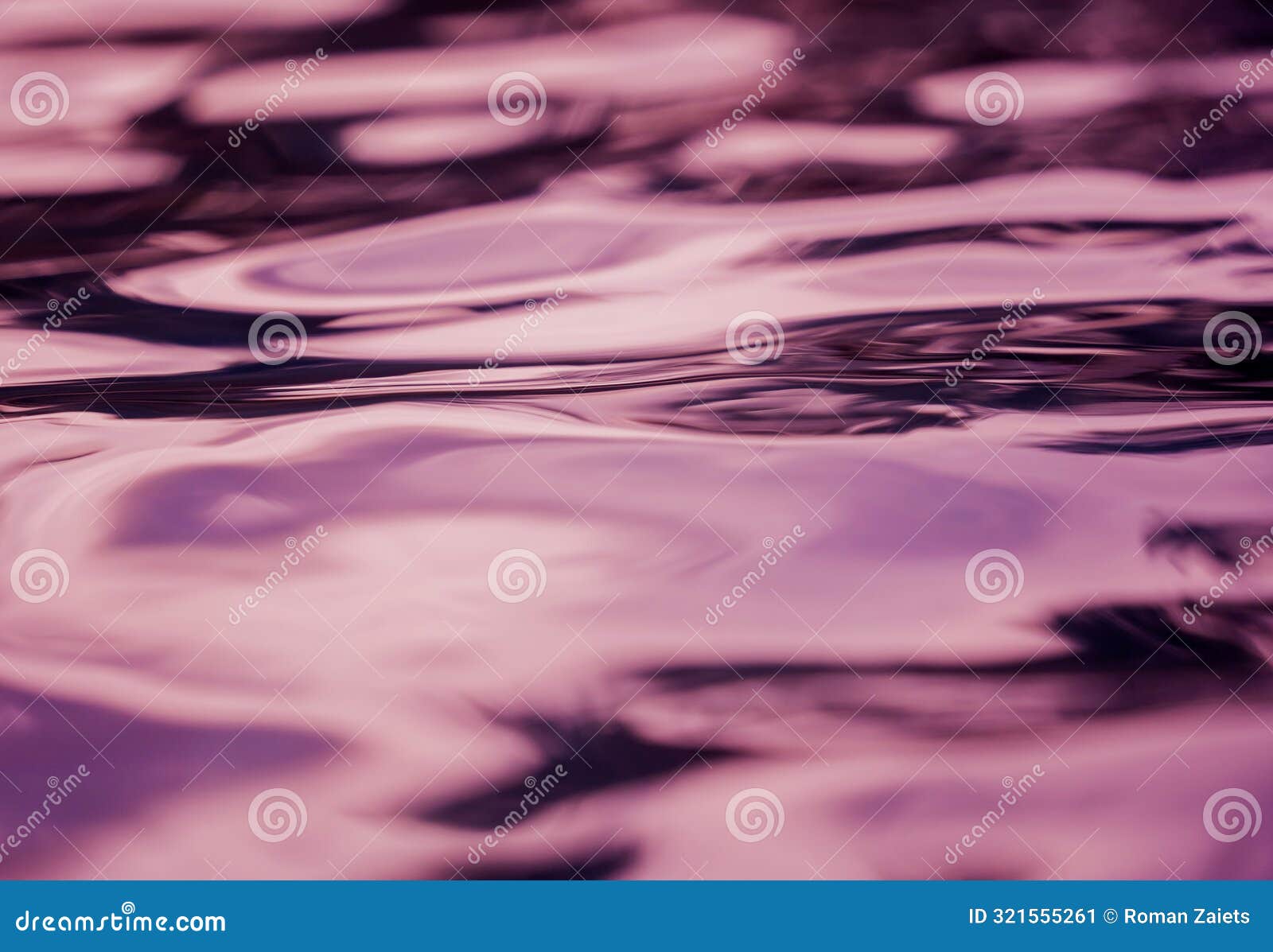 A Image of Violet Ocean Waves Featuring a Water Surface in Detail Stock ...