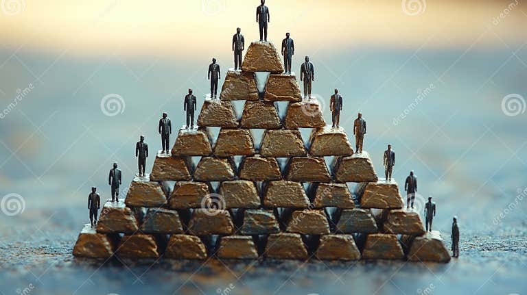 This Image Visually Represents the Concept of Multilevel Marketing ...