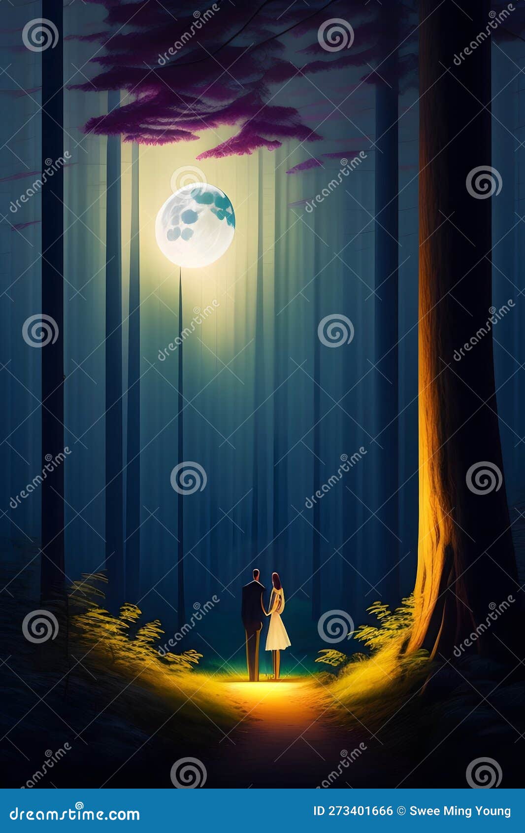 Image of the a Vivid Illustration of a Mysterious Shadow Creature ...