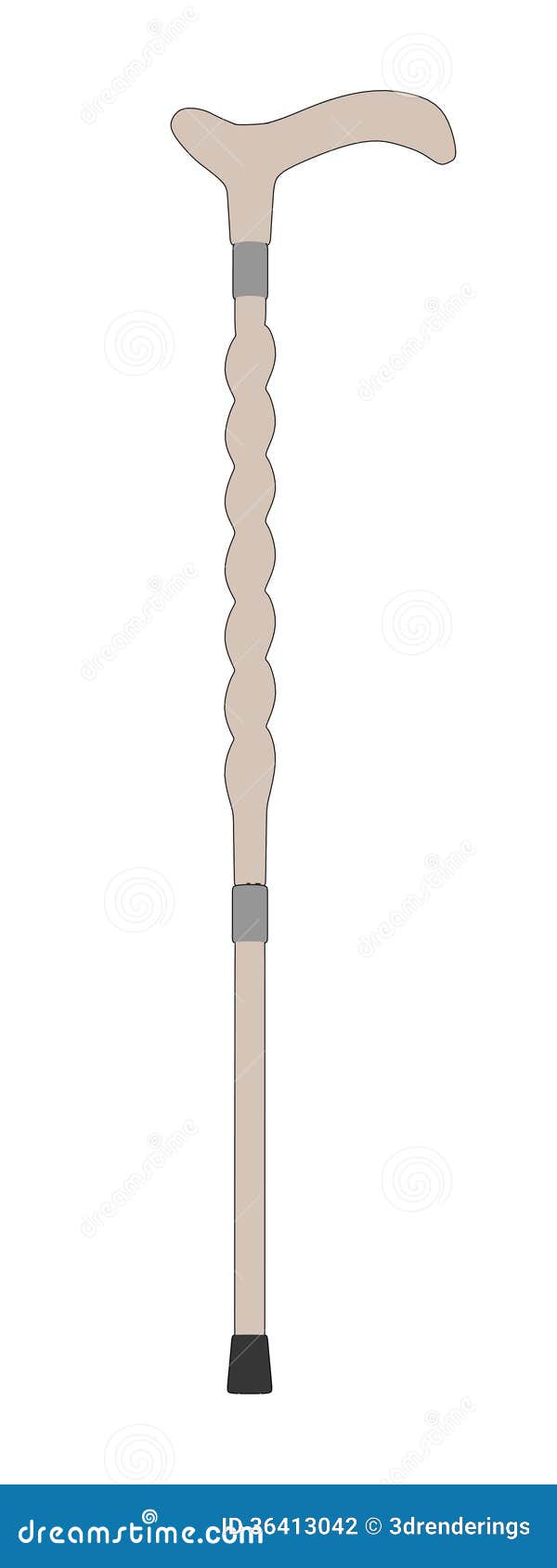Image of walking stick stock illustration. Illustration of stick - 36413042