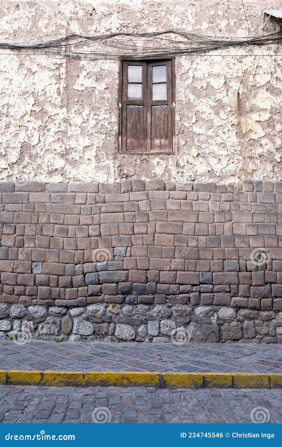 Image of a Wall in Cusco Peru. Stock Photo - Image of ruins, entrance ...