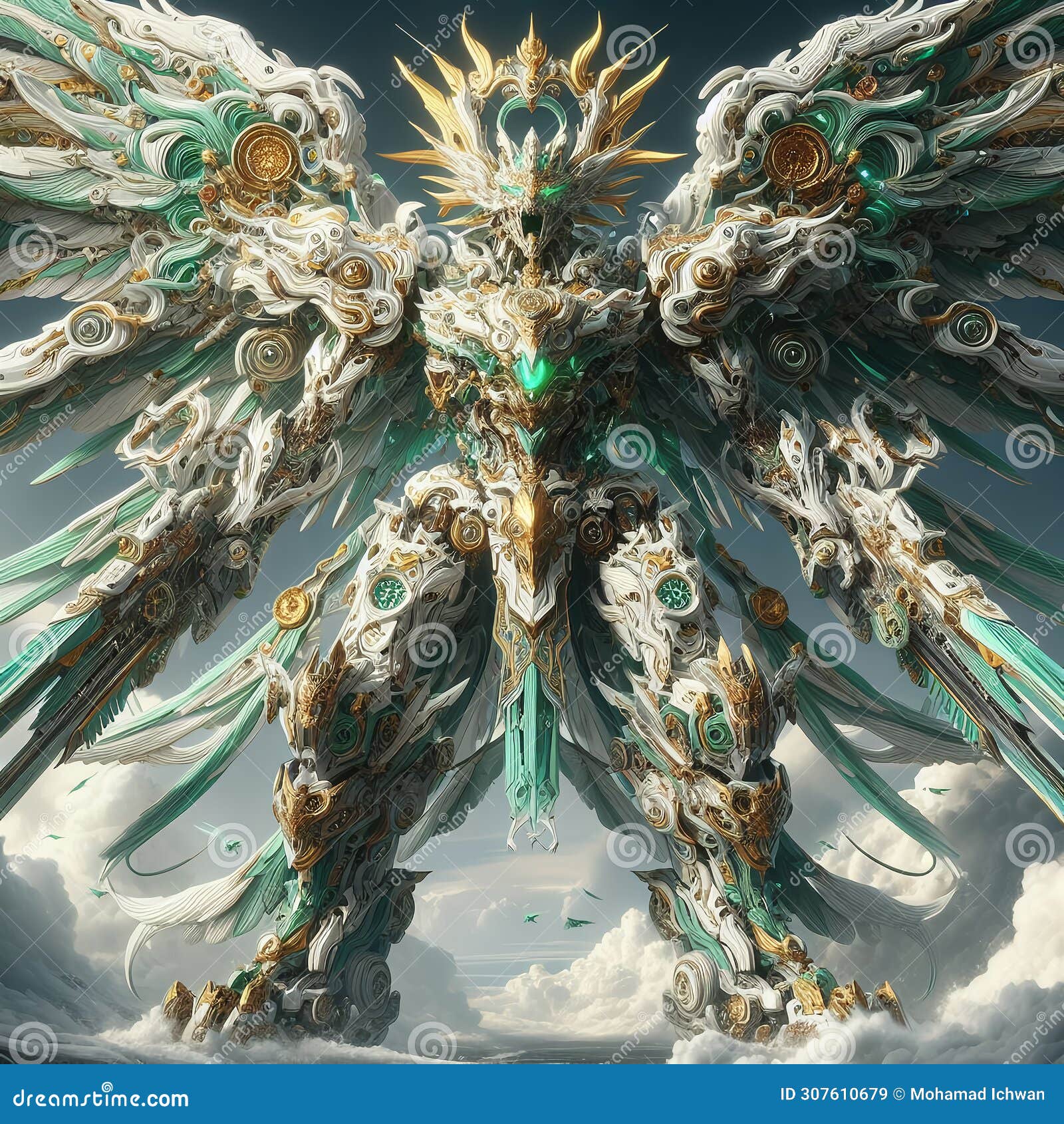 AI-Generated Images, Eternal Lord of the Skies: Majesty Above the ...