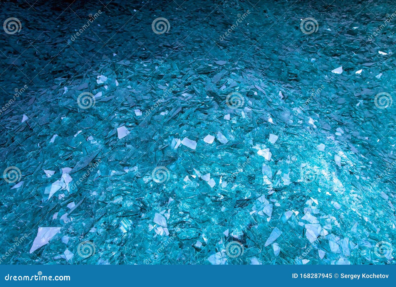 Image of Waste Glass for Recycling in Industry,broken Glass Recycled ...