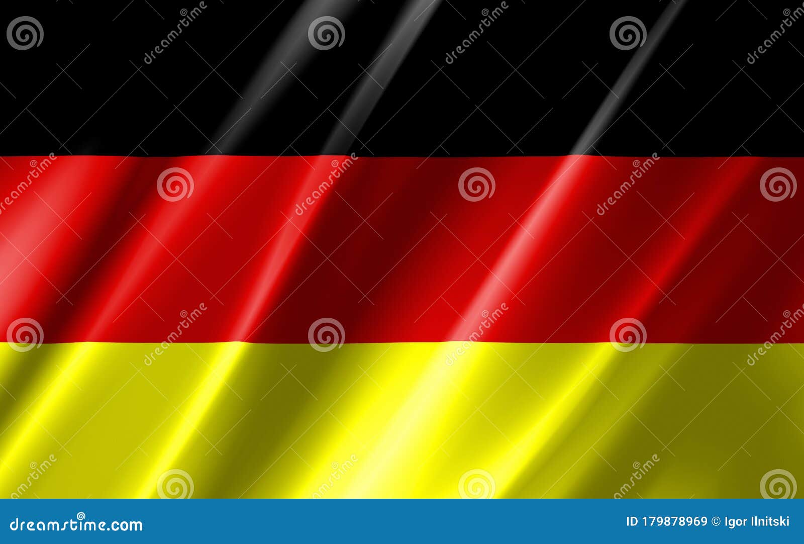 Waving German Flag Mosaic Of Sinusoid Wave Icons Cartoon Vector ...