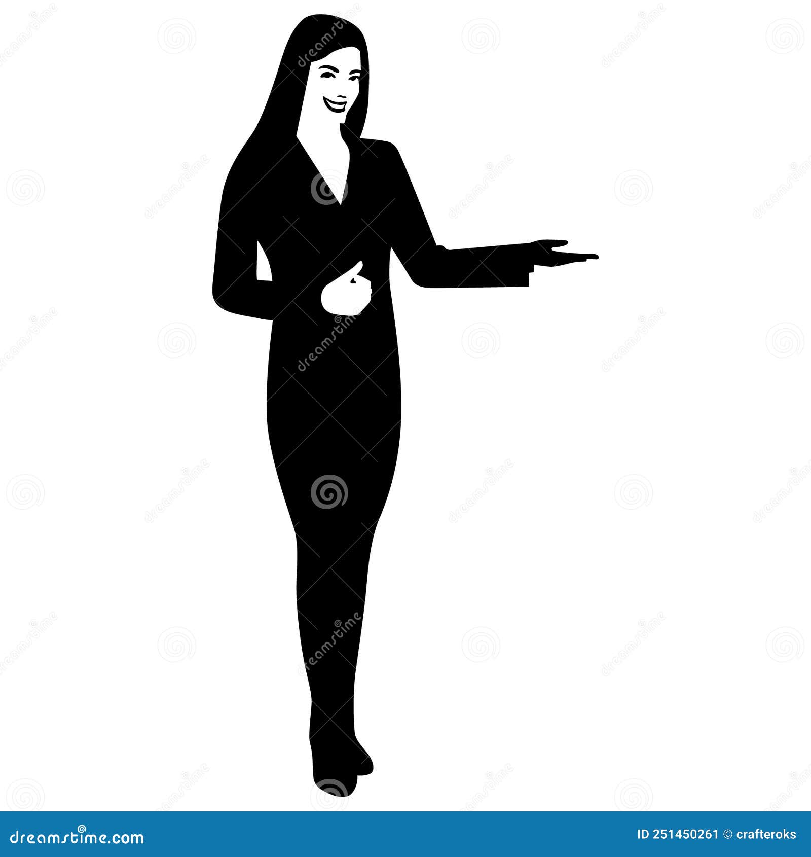 Welcome Gesture EPS Vector File Stock Vector - Illustration of vector ...