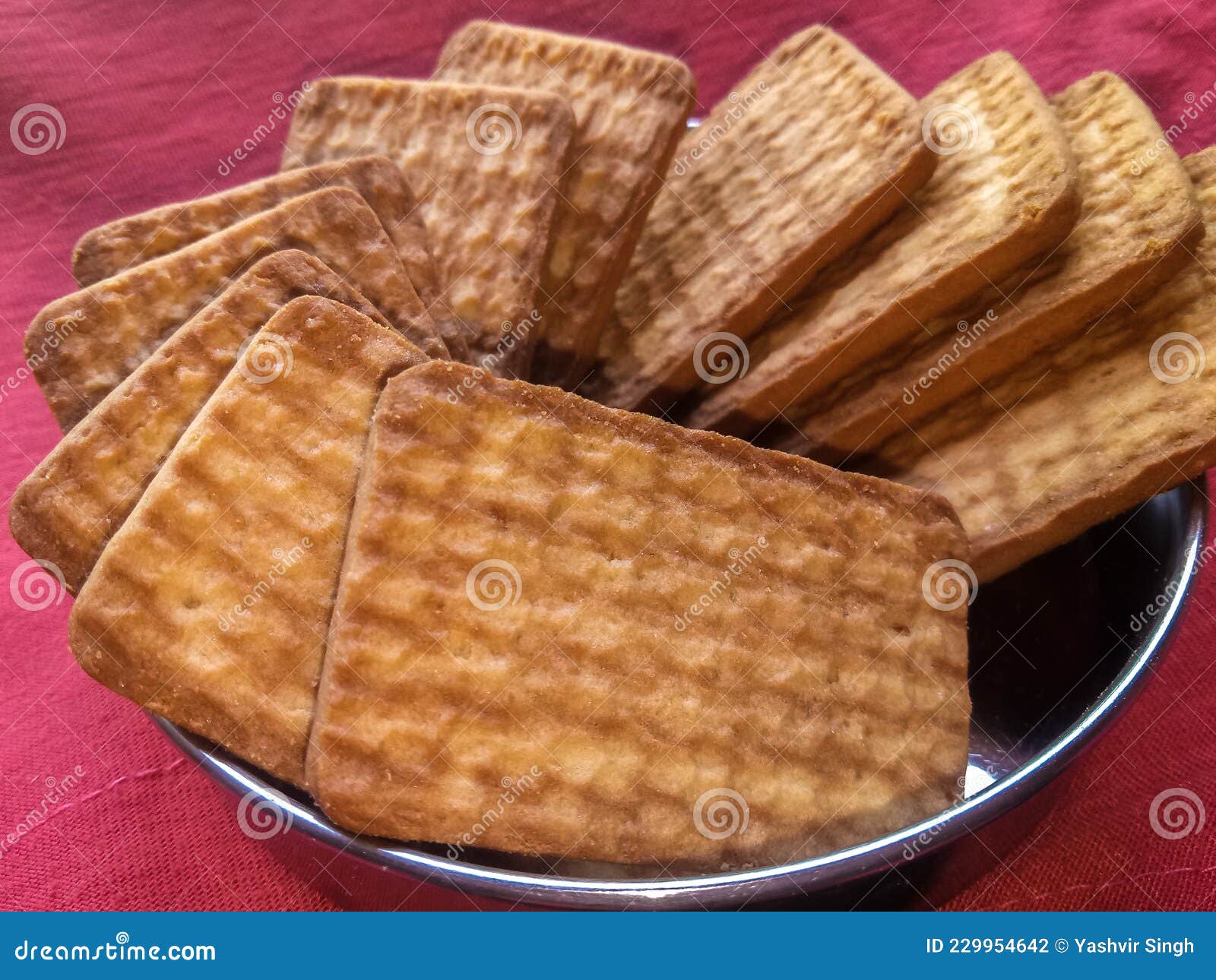 Image of Wheat Biscuits (junk Food for Breakfast Stock Photo - Image of ...