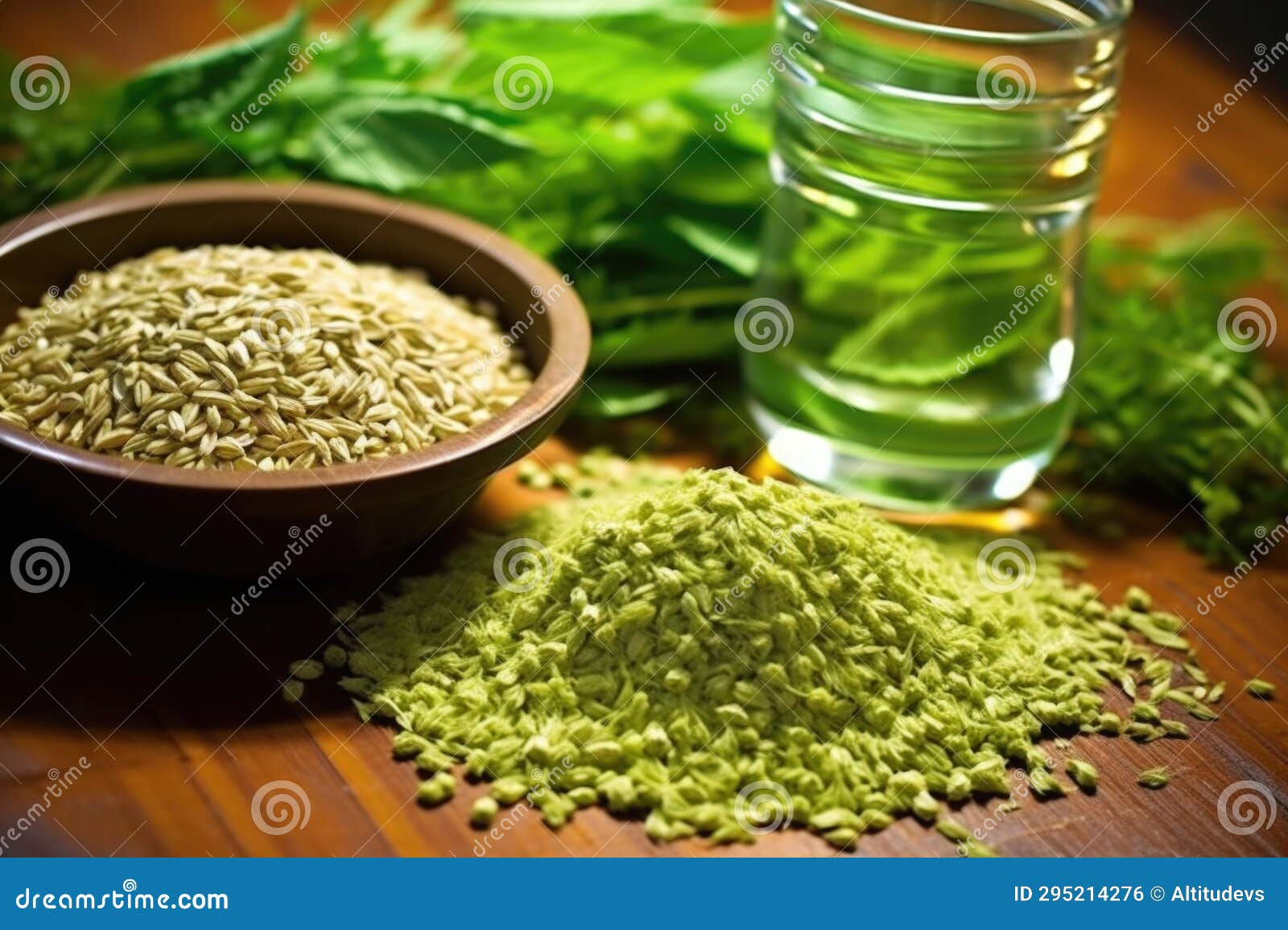 Image of Wheat and Hops, Ready To Be Used for Brewing Beer Stock Photo ...