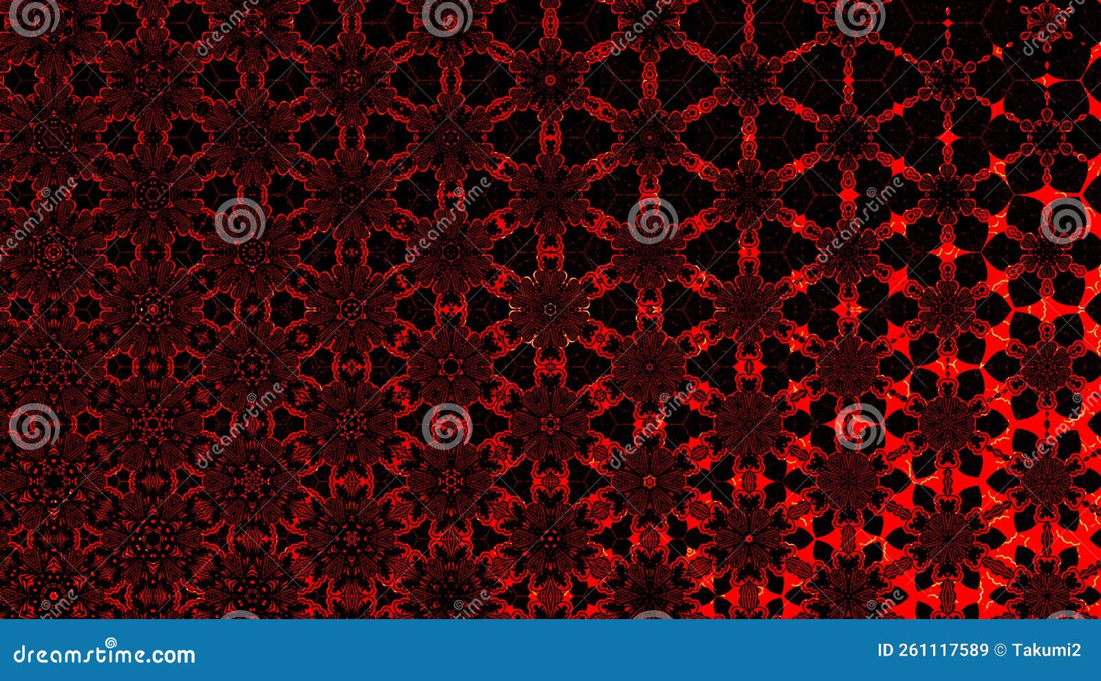 An Image in Which the Pattern Changes Like a Kaleidoscope Stock ...