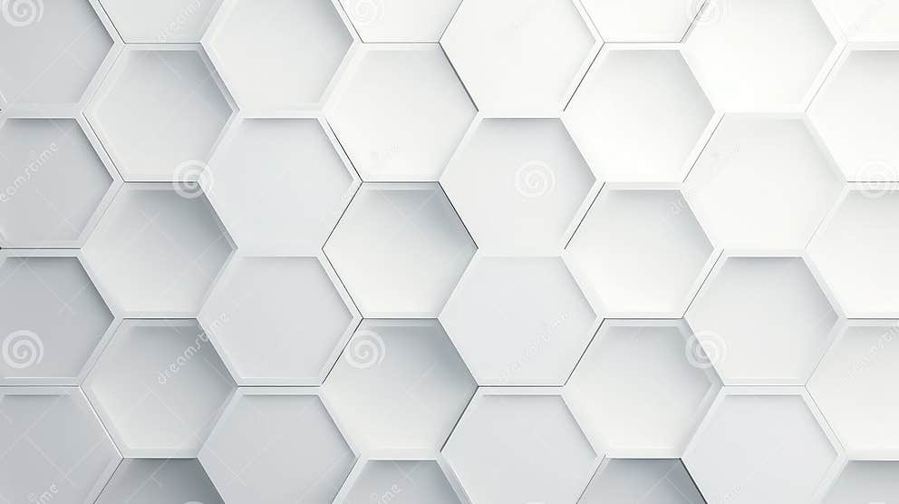 Image White Hexagon Texture Background Stock Illustration ...